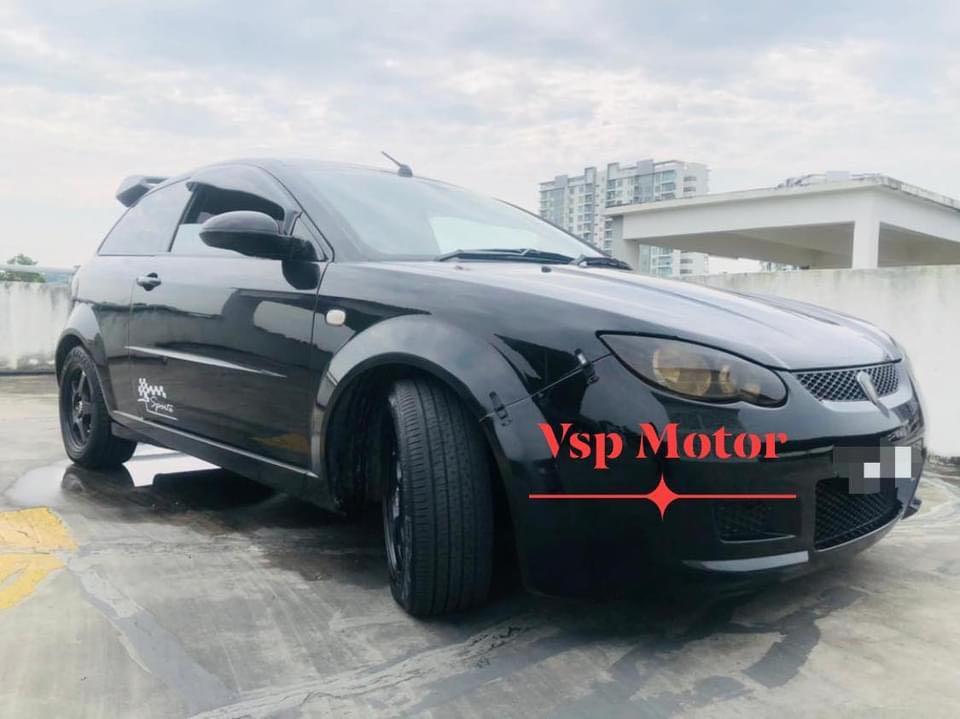 Proton Satria Neo 1.6 auto - black, Cars, Cars for Sale on Carousell