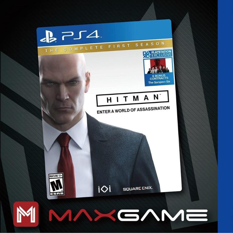 PS4 Hitman (中文版) 95%新，鐵版靚盒, 電子遊戲, 電子遊戲, PlayStation - Carousell