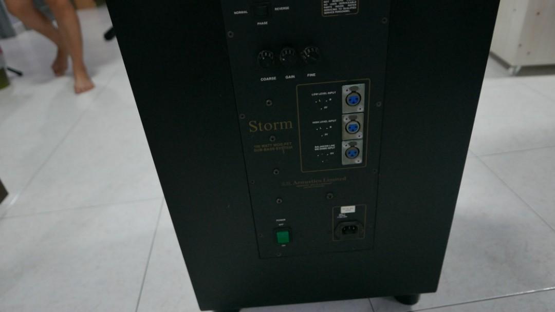 REL Storm Subwoofer, Audio, Soundbars, Speakers & Amplifiers on Carousell