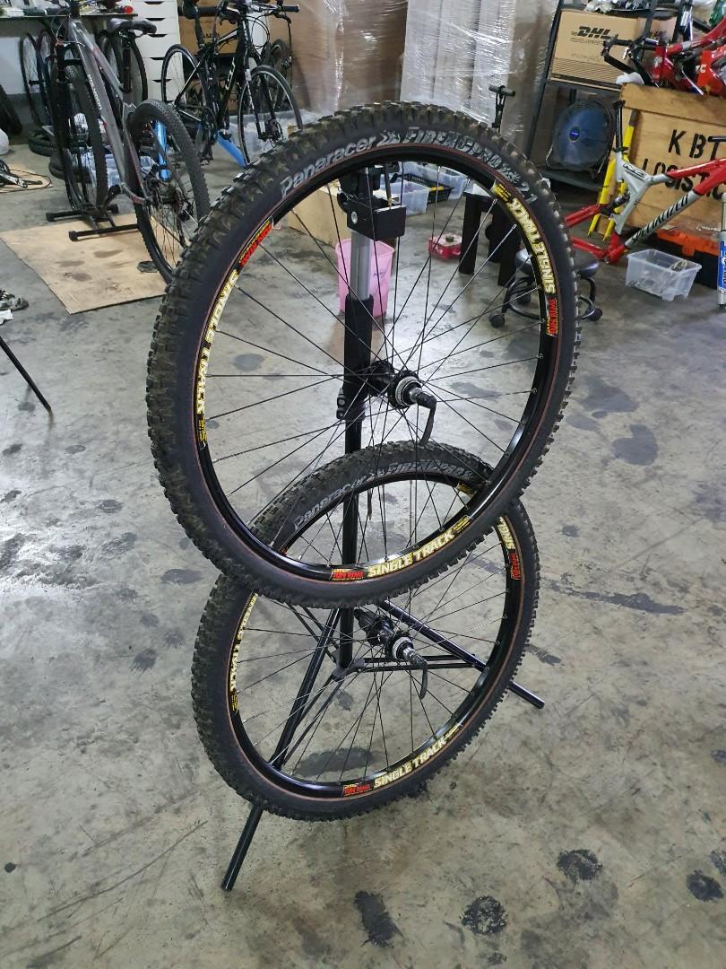 Shimano Deore XT - Sun Rims Single Track - 26er Wheelset, Sports ...