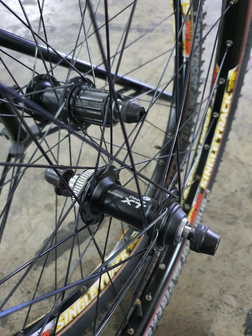 Shimano Deore XT - Sun Rims Single Track - 26er Wheelset, Sports ...