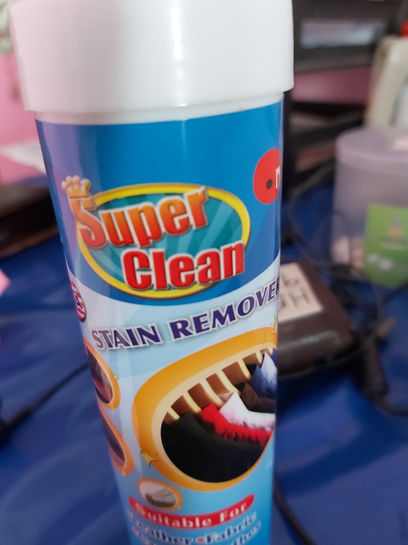 Super clean stain remover, Furniture & Home Living, Cleaning & Homecare ...
