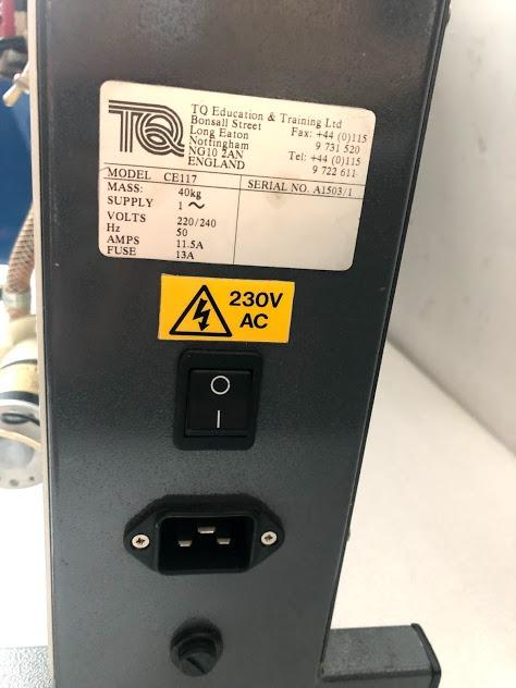 TQ CE117 process trainer Tecquipment Industrial process engineering ...