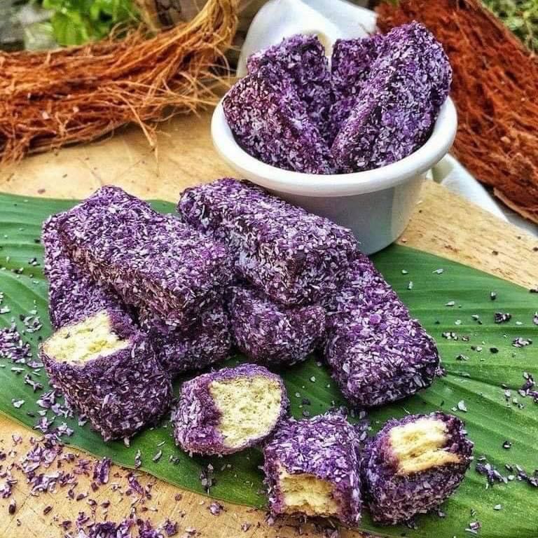 Ube Bread Bar in a Tub, Food & Drinks, Local Eats on Carousell