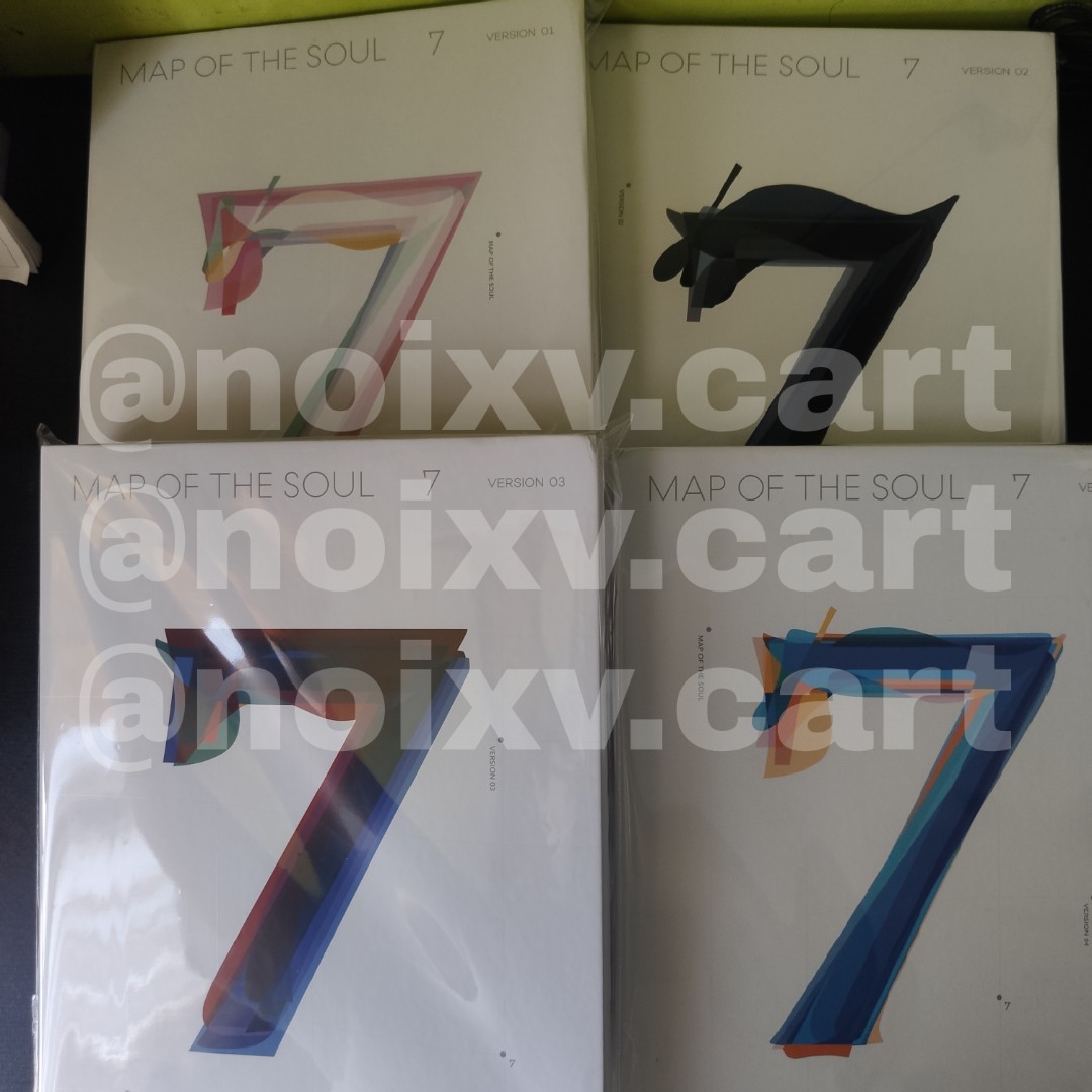 [UNSEALED] BTS MOTS7 / MOTS 7 / Map of the Soul 7 Set, Hobbies & Toys ...
