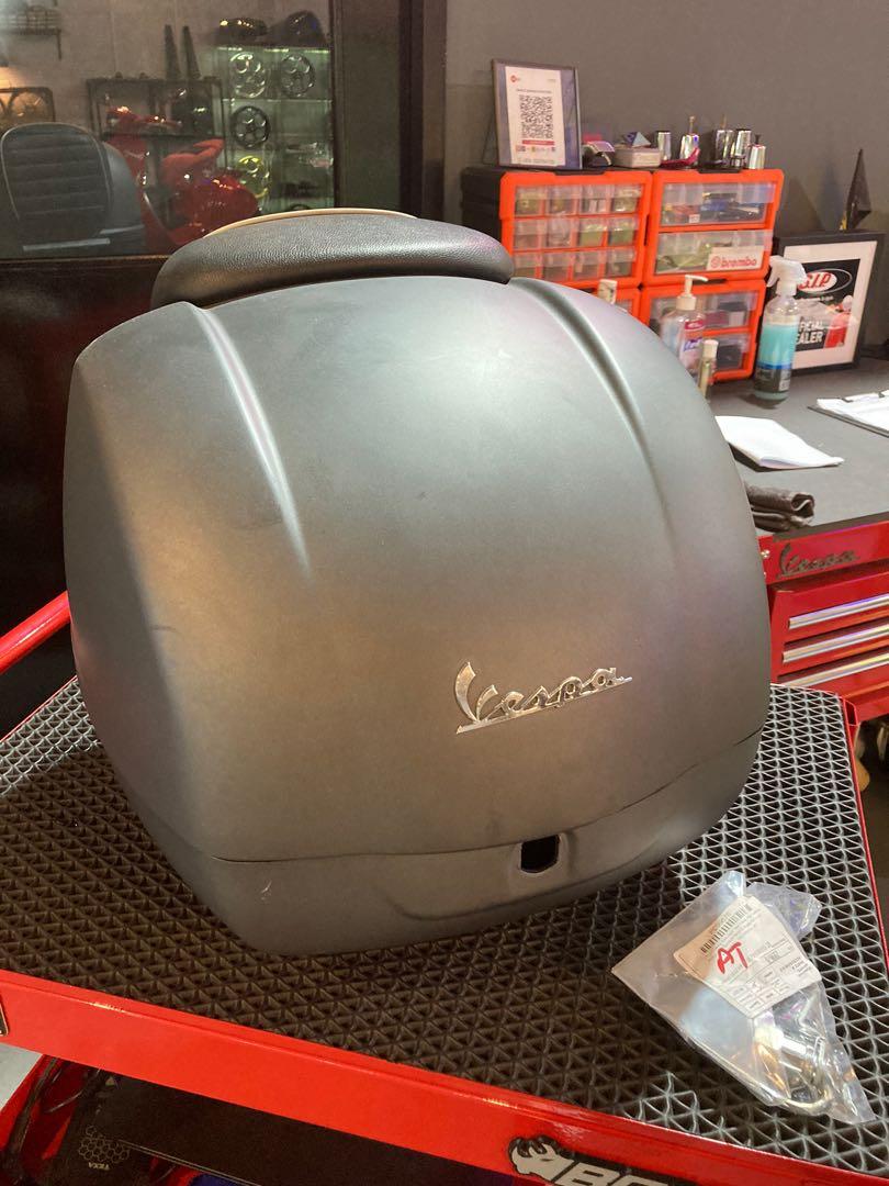Vespa Top Box, Motorcycles, Motorcycle Accessories on Carousell