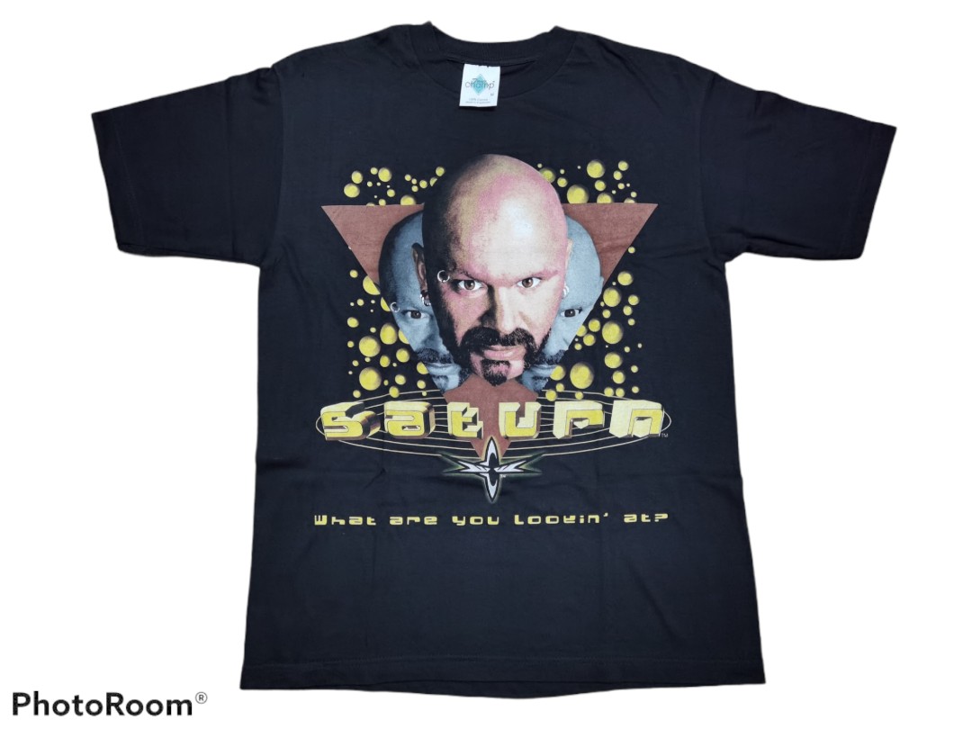 Vintage Perry Saturn wwe/wwf, Men's Fashion, Tops & Sets, Tshirts ...