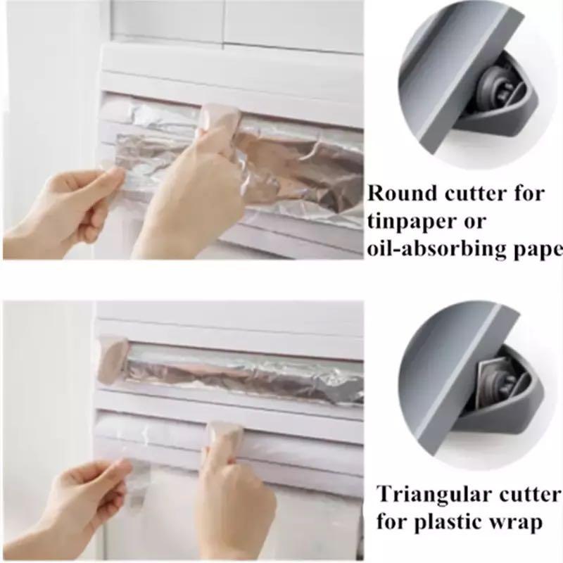 Wall Mount cling wrap multifunction organiser, Furniture & Home Living ...