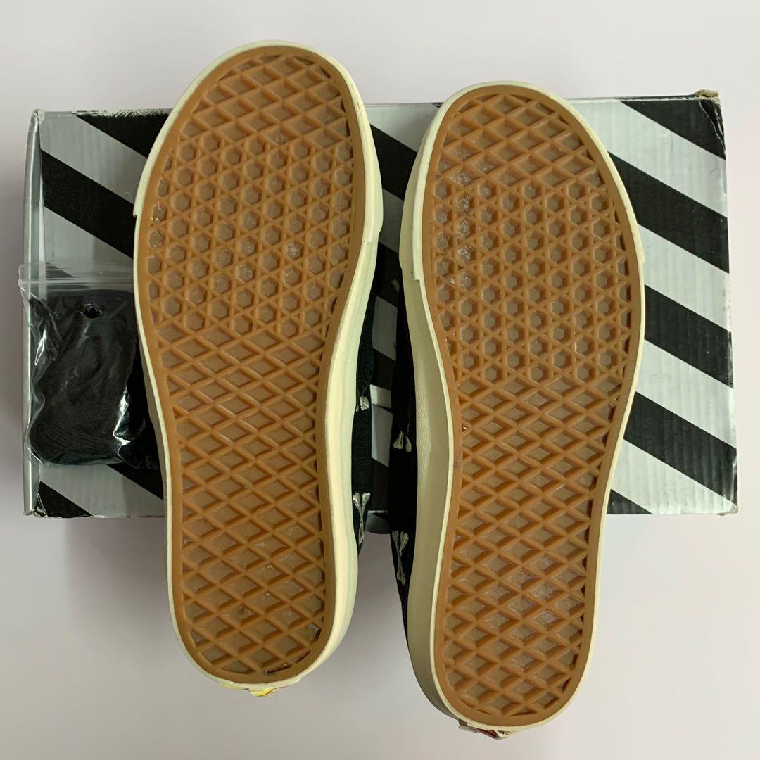 絕版 2016 Vans wtaps authentic bone bones black 黑骨 骨頭 剌繡, 男裝, 鞋, 西裝鞋 ...