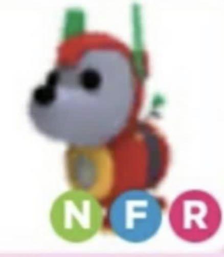 Adopt me neon robo dog, Video Gaming, Gaming Accessories, Game Gift ...