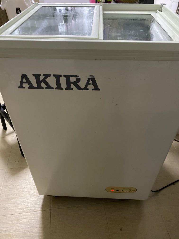 Akira Chest Freezer, Home Appliances, Kitchenware on Carousell