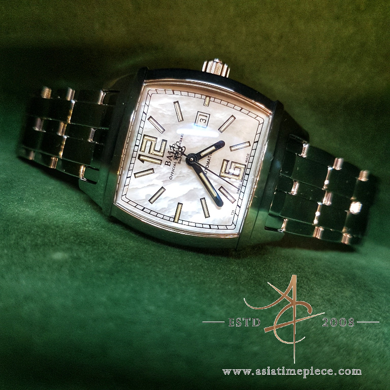 BALL Conductor Transcendent Mother of Pearl Lady Automatic Watch ...