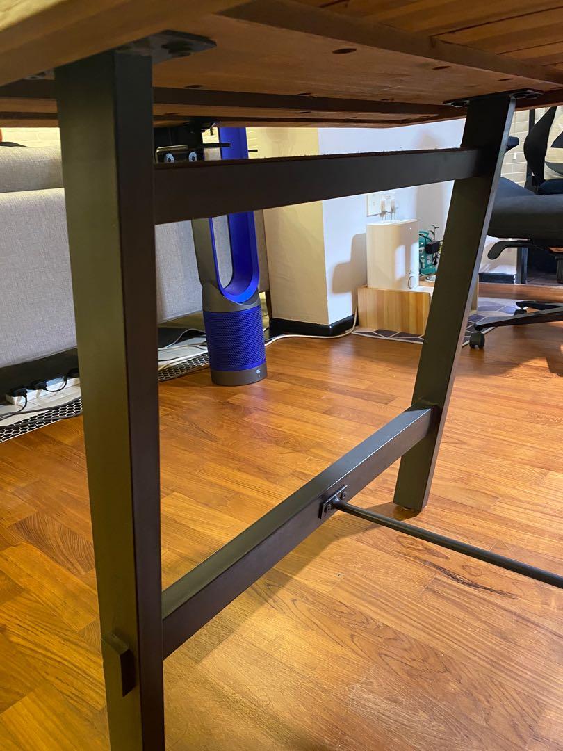 Castlery Benton Dining Table + Long Bench + 2 Chairs, Furniture & Home ...