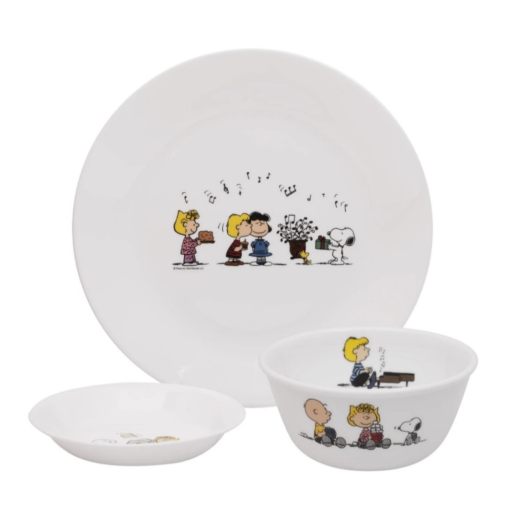 Corelle X Snoopy Peanuts Set B, Furniture & Home Living, Kitchenware ...