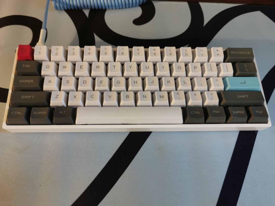 Custom GK61 Keyboard, Computers & Tech, Parts & Accessories, Computer ...