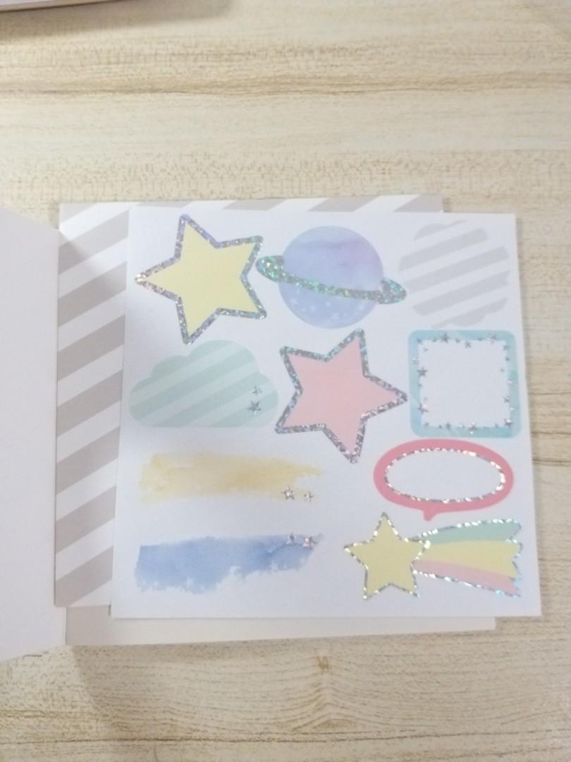 DAISO Scrapbook, Hobbies & Toys, Stationery & Craft, Craft Supplies ...
