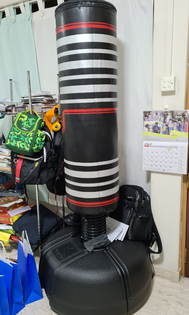 Decathlon Boxing Pillar, Sports Equipment, Exercise & Fitness, Toning ...