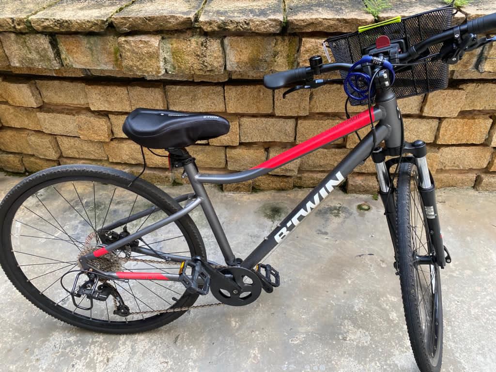 Decathlon HYBRID RIVERSIDE 500 - Small size, Sports Equipment, Bicycles ...