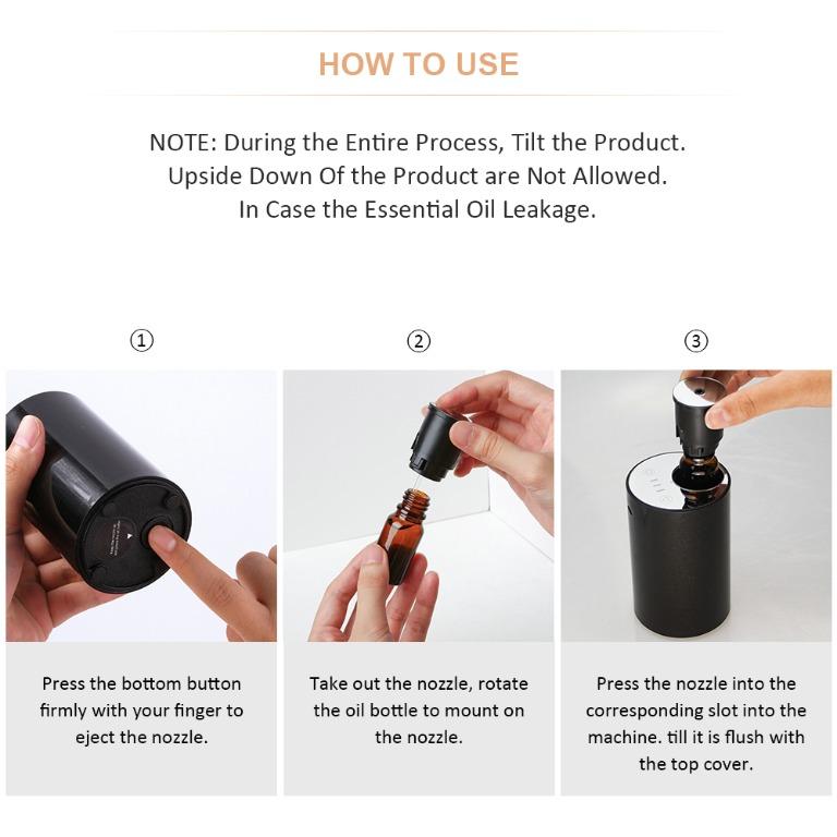 Diffuser Nebulizer mirror diffuser, Furniture & Home Living, Home ...