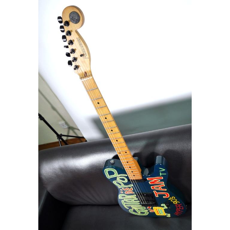 Fernandes JAM-95T Judy and Mary Takuya Signature See Thru Blue Ash Body ...