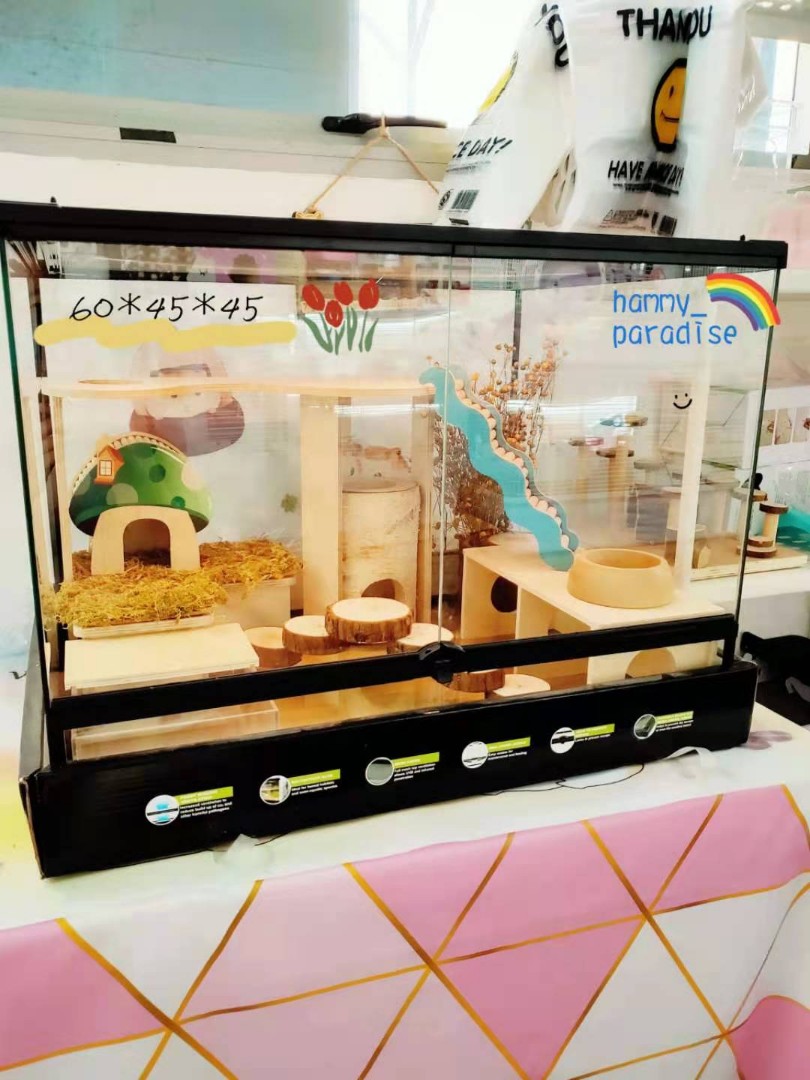 Hamster glass enclosure., Pet Supplies, Homes & Other Pet Accessories ...