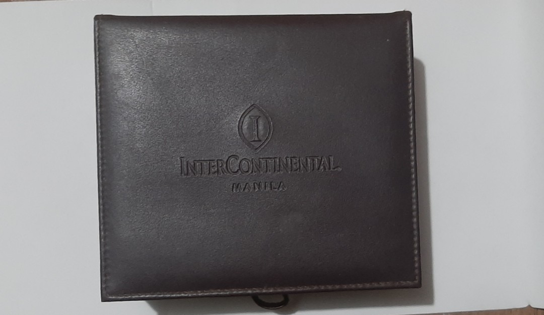 Hotel Intercontinental Manila Intercon Desk Organizer Jewelry Case Box ...