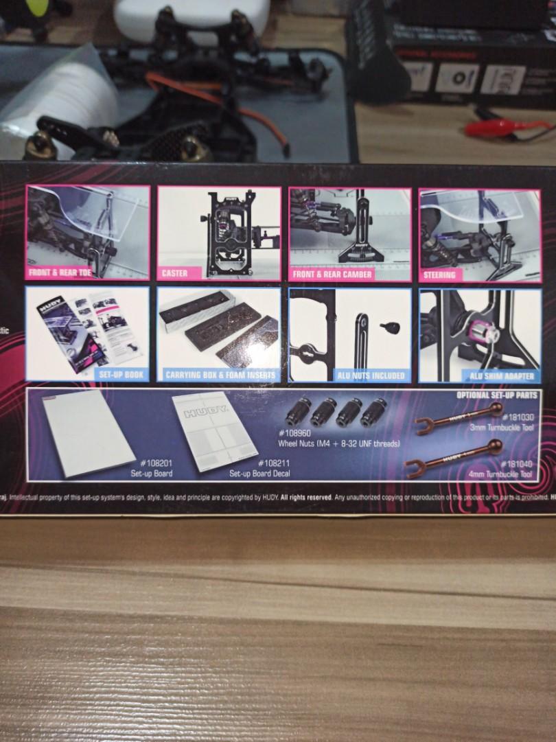 Hudy set-up system for 1/10 off road Rc, Hobbies & Toys, Toys & Games ...