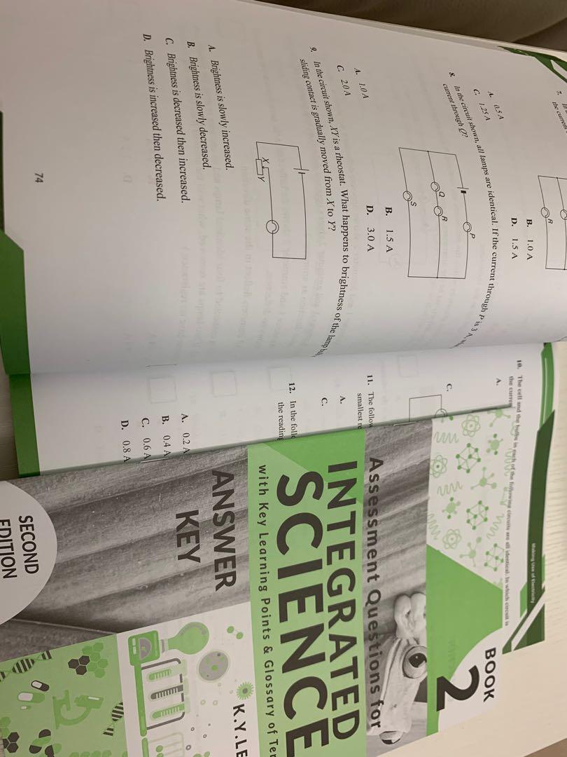 Integrated Science ( Form 2) with answer key, 興趣及遊戲, 書本 & 文具, 書本及雜誌 ...