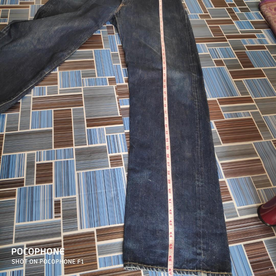 Jean sugar came salvage, Men's Fashion, Bottoms, Jeans on Carousell