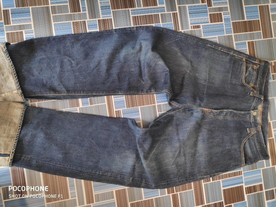 Jean sugar came salvage, Men's Fashion, Bottoms, Jeans on Carousell