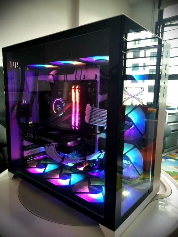 Lian Li O11 DYNAMIC Dual Chamber der8auer Designed Chassis - White ...