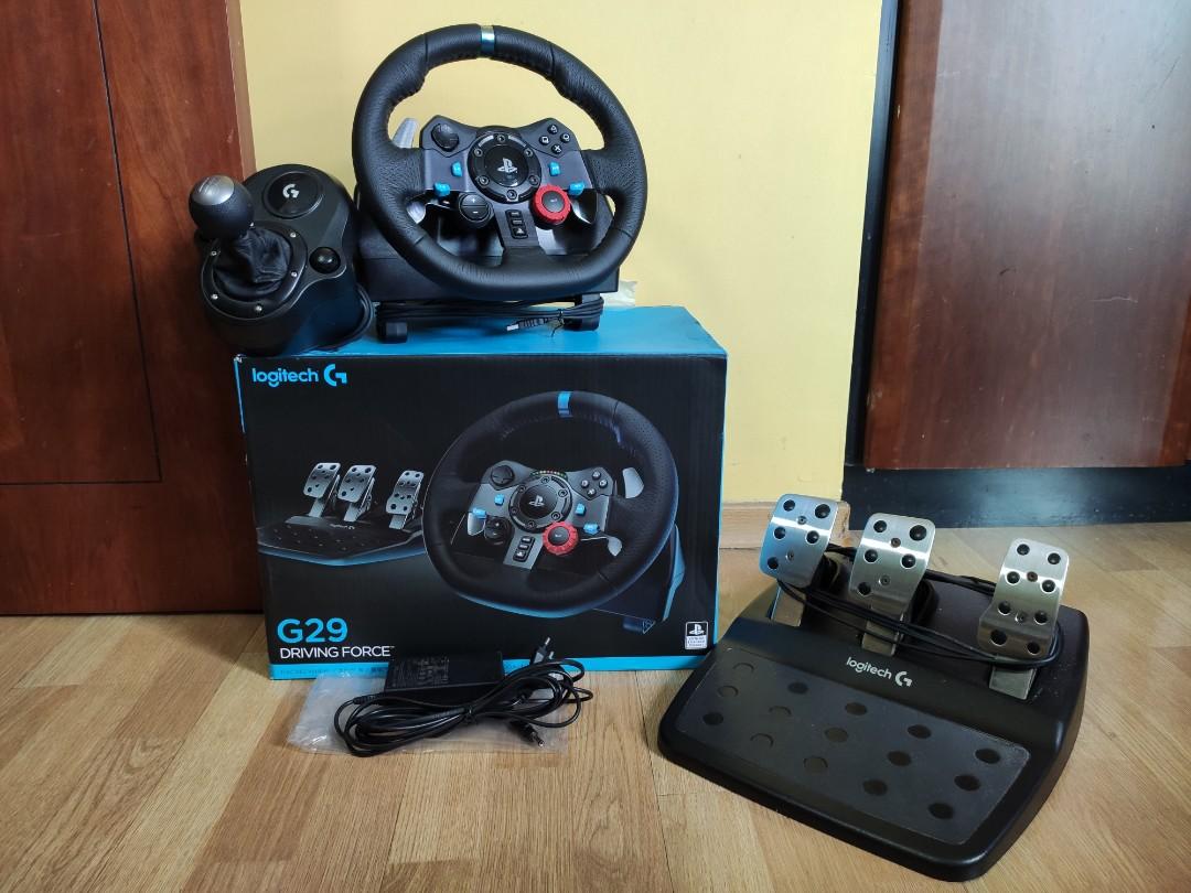 Logitech G29 Wheel + Pedals + Shifter, Computers & Tech, Parts ...