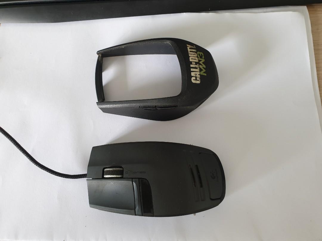 Logitech g9x MW3 gaming mouse, Computers & Tech, Parts & Accessories ...