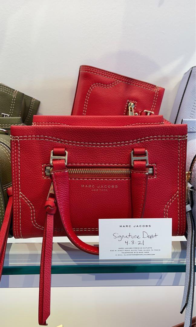 Marc Jacobs Mini Cruiser Leather Satchel, Luxury, Bags & Wallets on ...