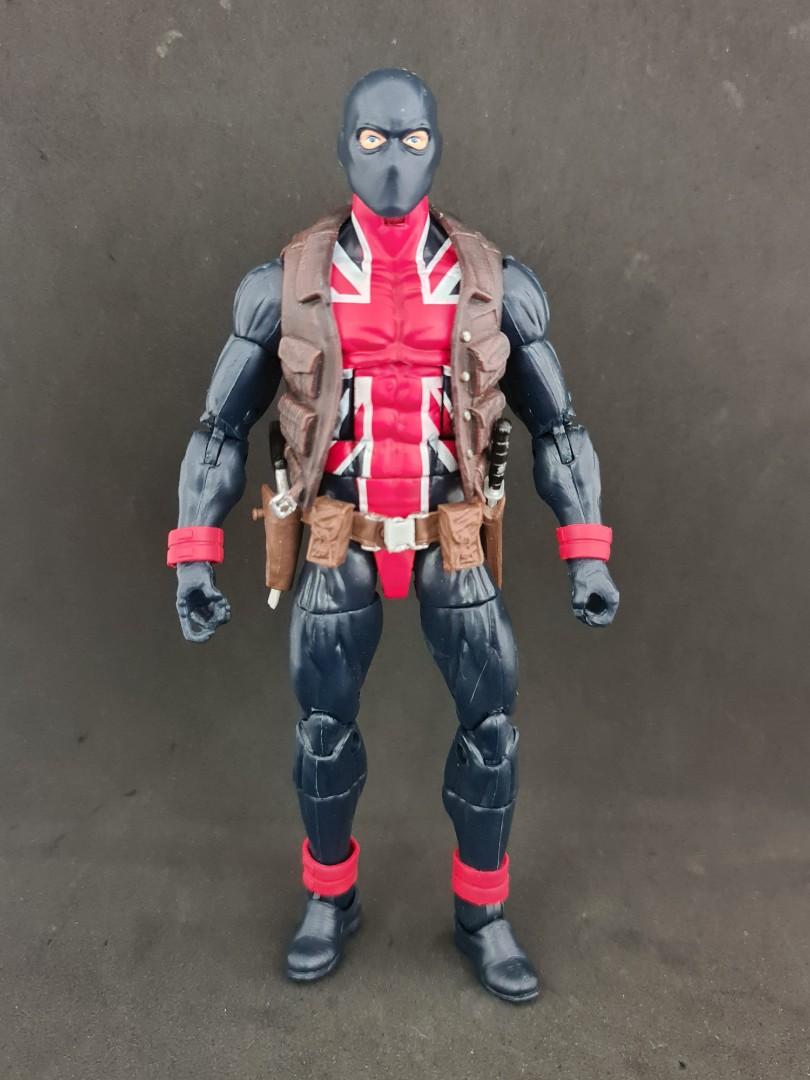 Marvel Legends Union Jack from Hulk series (come with additional jacket and no baf) *not mafex ...