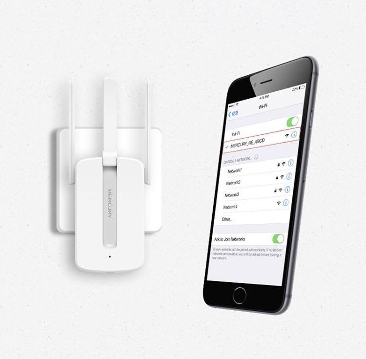 Mercury MW310RE 300Mbps Wifi Wireless Extender, Computers & Tech, Parts ...