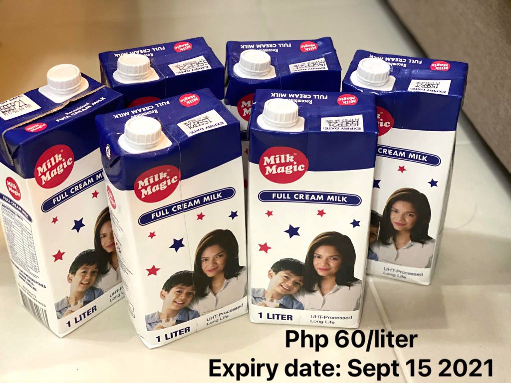 Milk Magic Full Cream Milk, Food & Drinks, Beverages on Carousell
