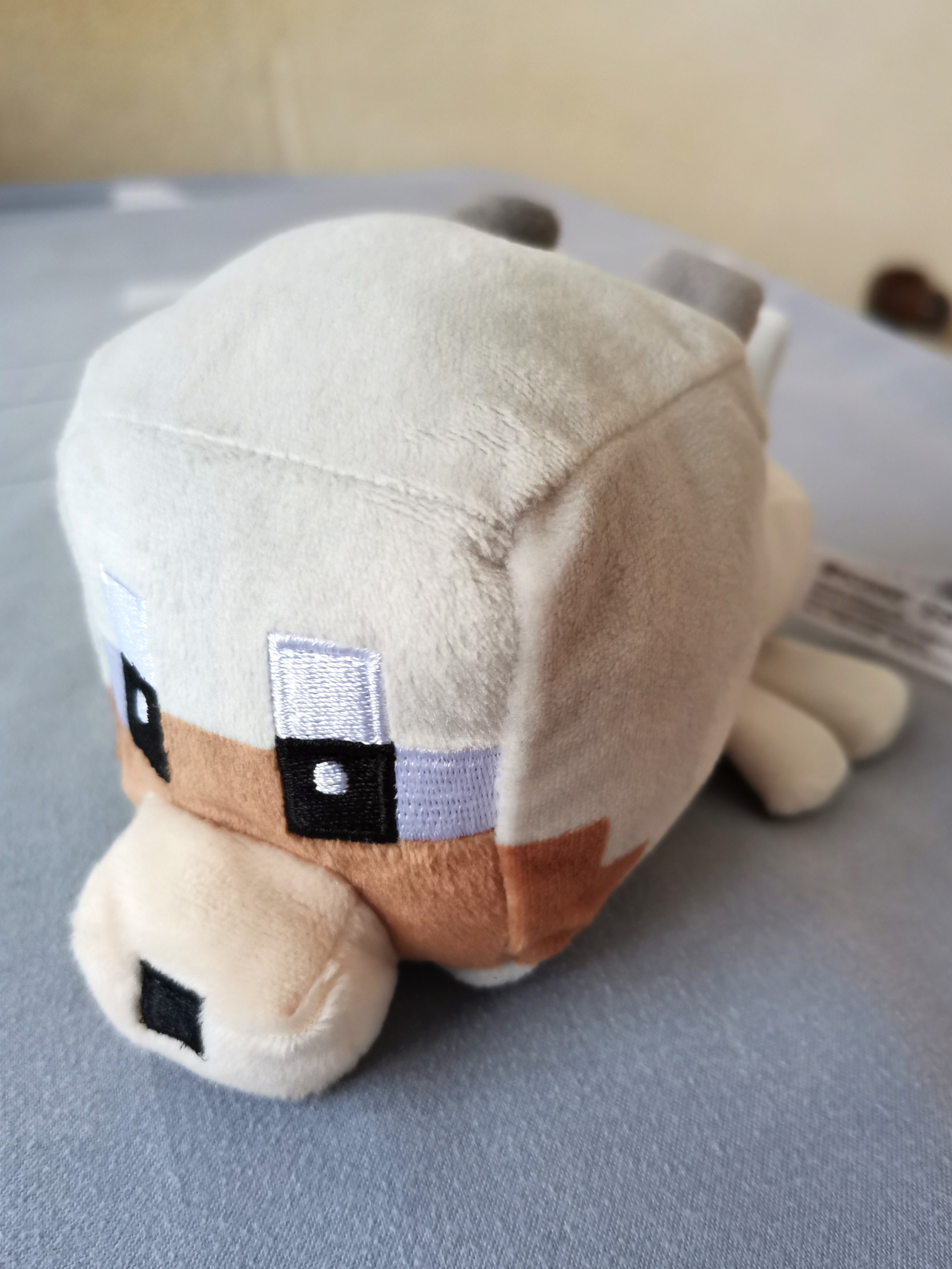 Minecraft Wolf Plush, Hobbies & Toys, Toys & Games on Carousell