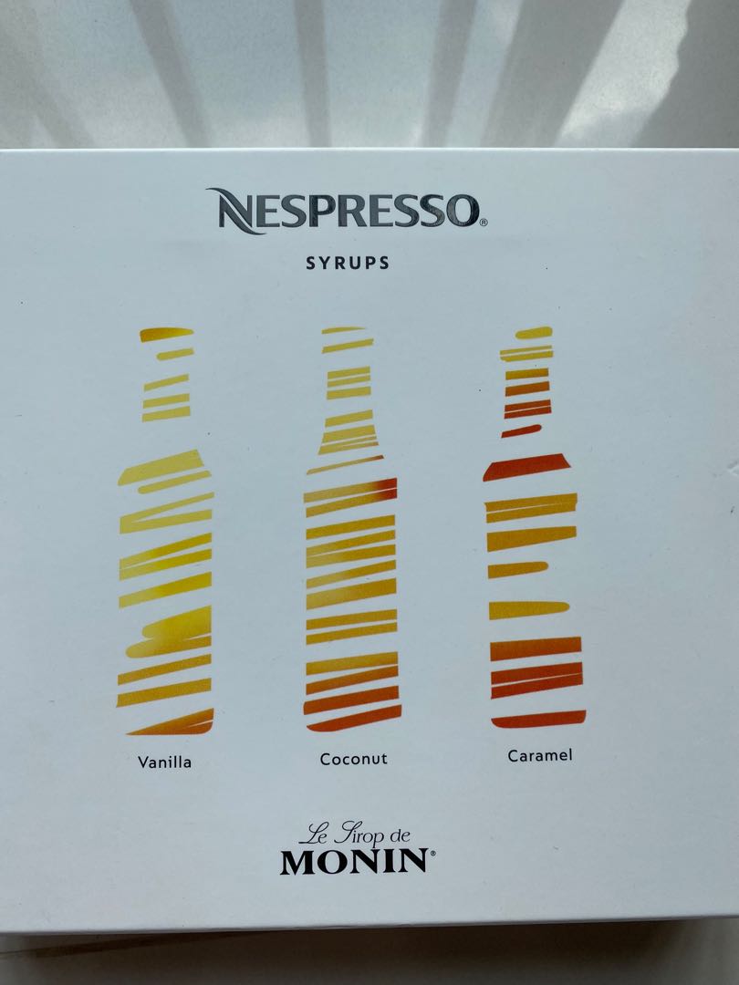 MONIN Syrup from Nespresso, Food & Drinks, Beverages on Carousell