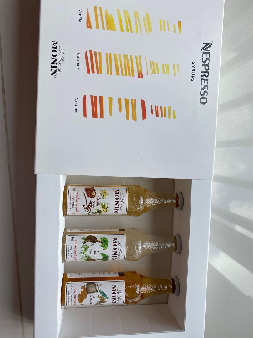 MONIN Syrup from Nespresso, Food & Drinks, Beverages on Carousell