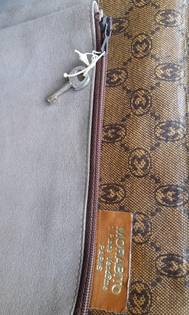 Morabito monogram vintage, Men's Fashion, Bags, Briefcases on Carousell