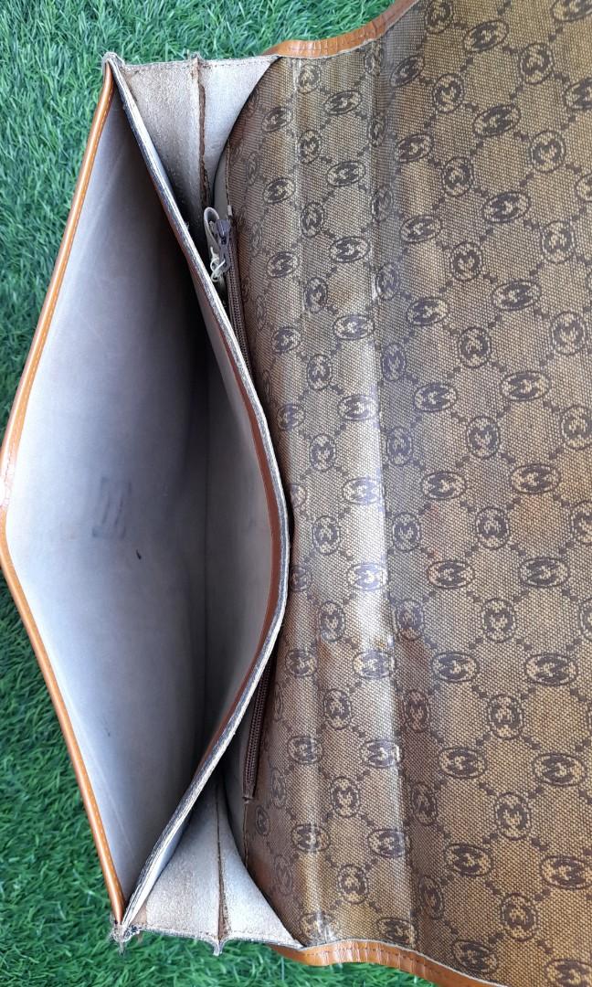 Morabito monogram vintage, Men's Fashion, Bags, Briefcases on Carousell