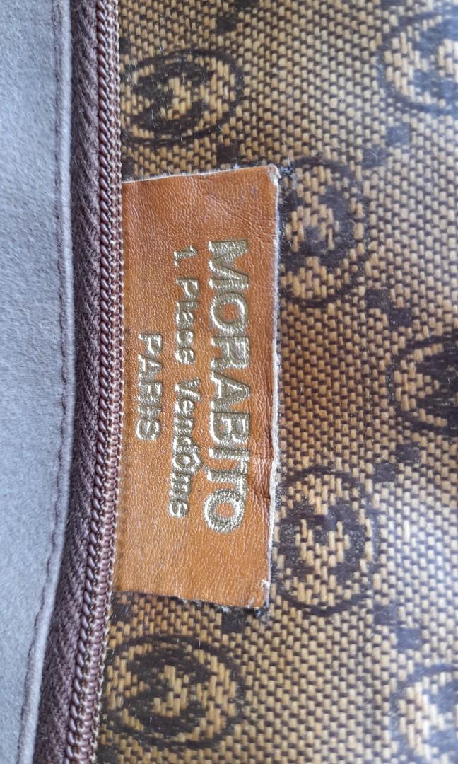 Morabito monogram vintage, Men's Fashion, Bags, Briefcases on Carousell