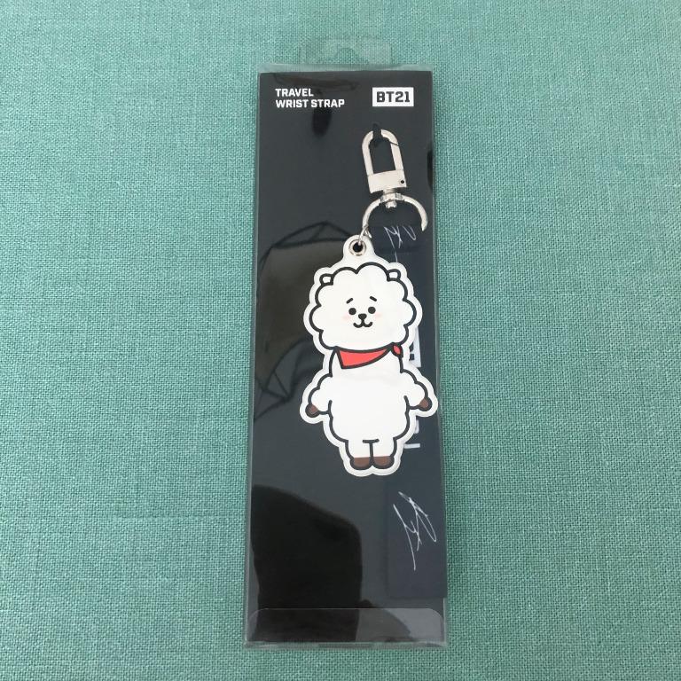 [OFFICIAL] BT21 RJ Keychain Strap, Hobbies & Toys, Memorabilia ...