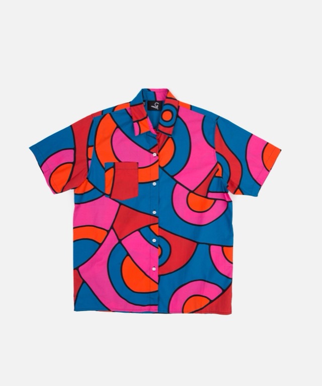 Patta - by Parra Serpent Pattern Shirt (Multi), Men's Fashion, Tops ...