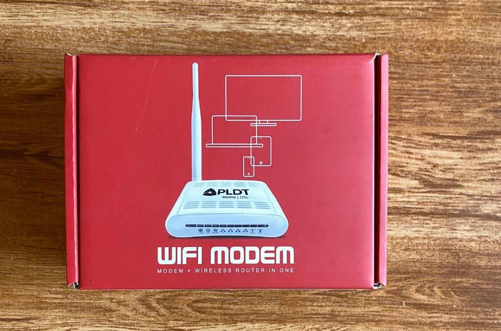 PLDT DSL WIFI Modem/Router, Computers & Tech, Parts & Accessories ...
