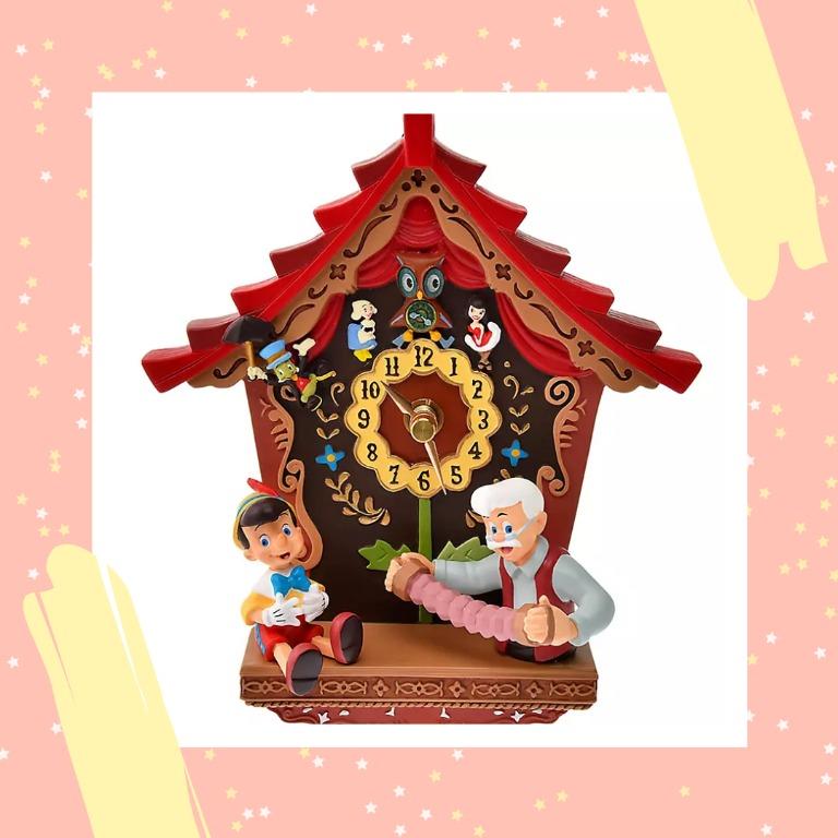 (PO) LIMITED EDITION Authentic Japan Disney Pinocchio Antique Pendulum ...