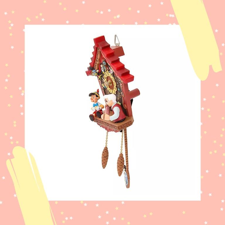 (PO) LIMITED EDITION Authentic Japan Disney Pinocchio Antique Pendulum ...