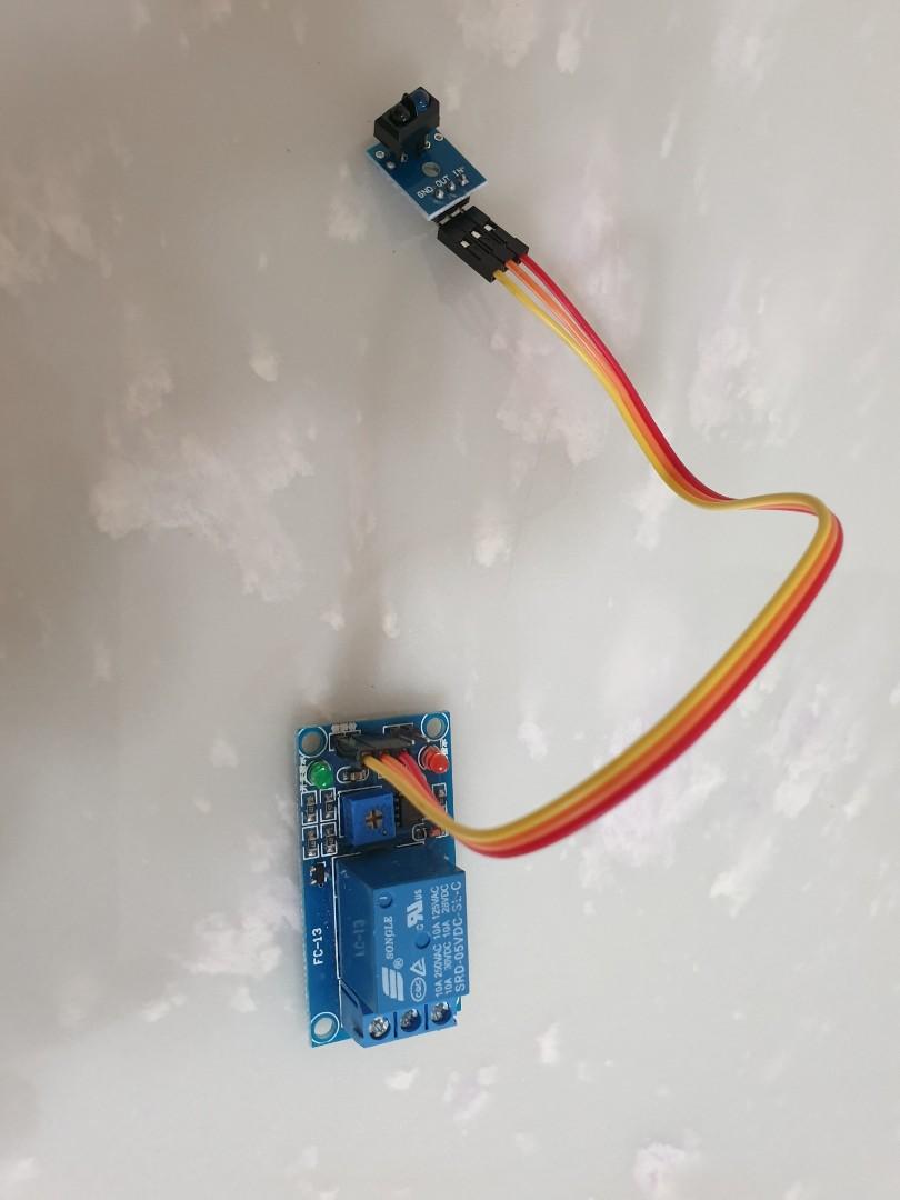 Relay module with IR sensor detection, Furniture & Home Living ...