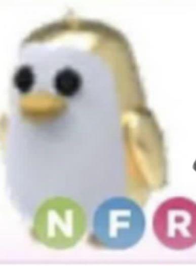 Roblox adopt me neon golden penguin, Video Gaming, Gaming Accessories ...